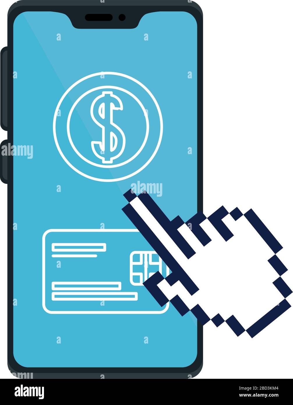 Credit card inside Stock Vector Images - Alamy