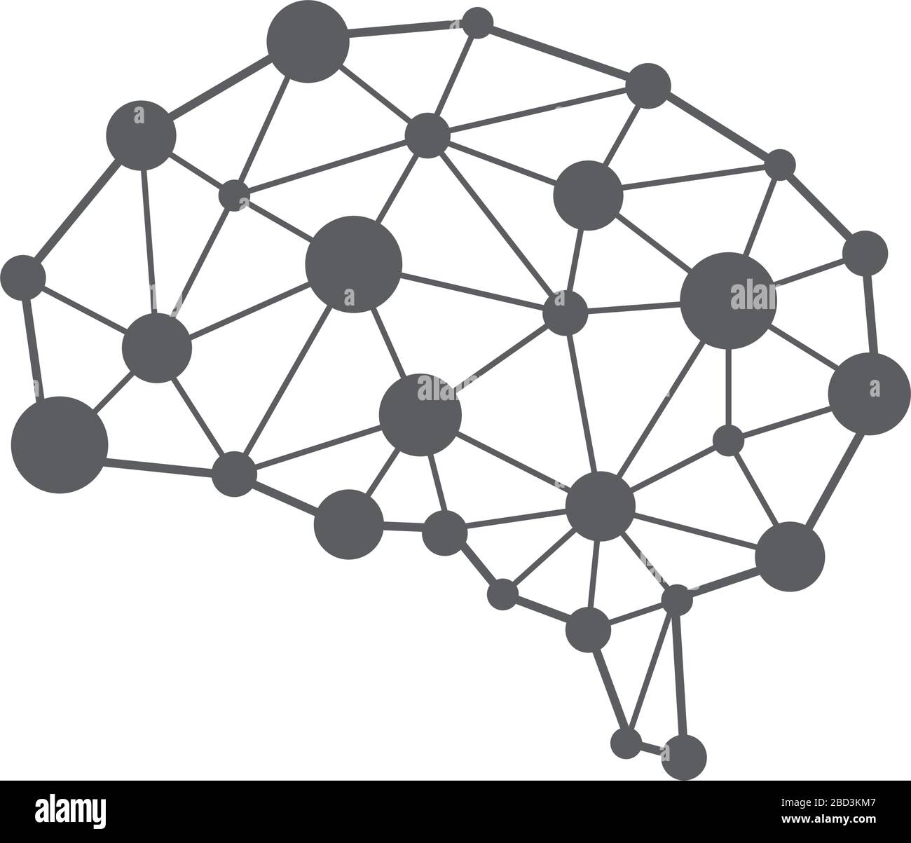 Ai artificial intelligence symbol digital Stock Vector Images - Alamy