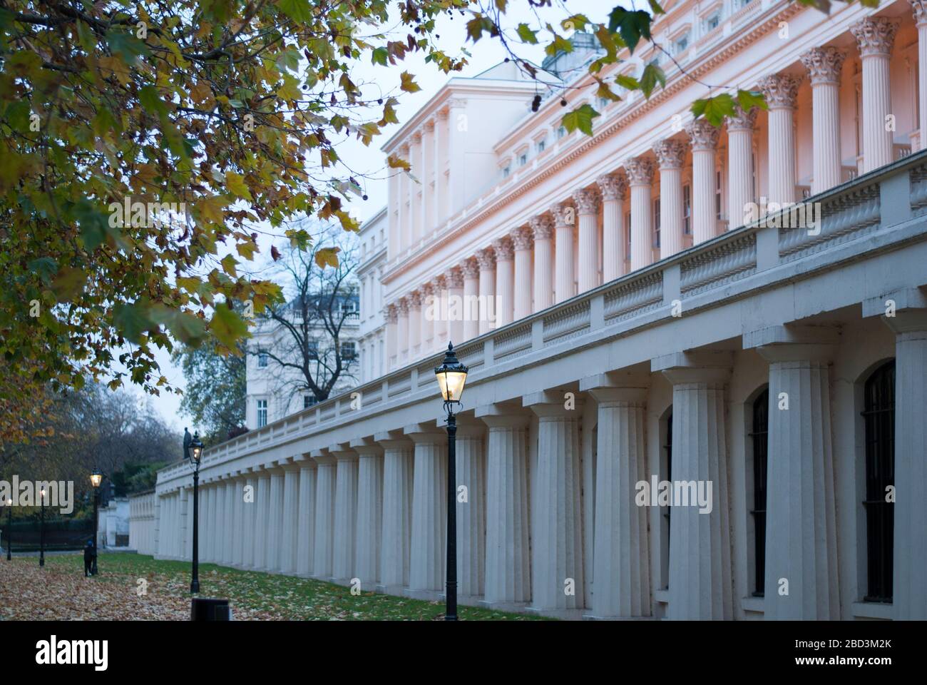 Neo-Classical Architecture Stucco Front St. James Park Carlton House ...