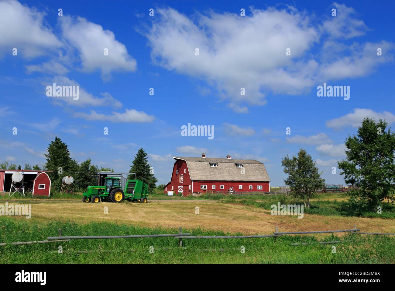 Farm in Bleriot, Drumheller, Alberta, Canada Stock Photo - Alamy