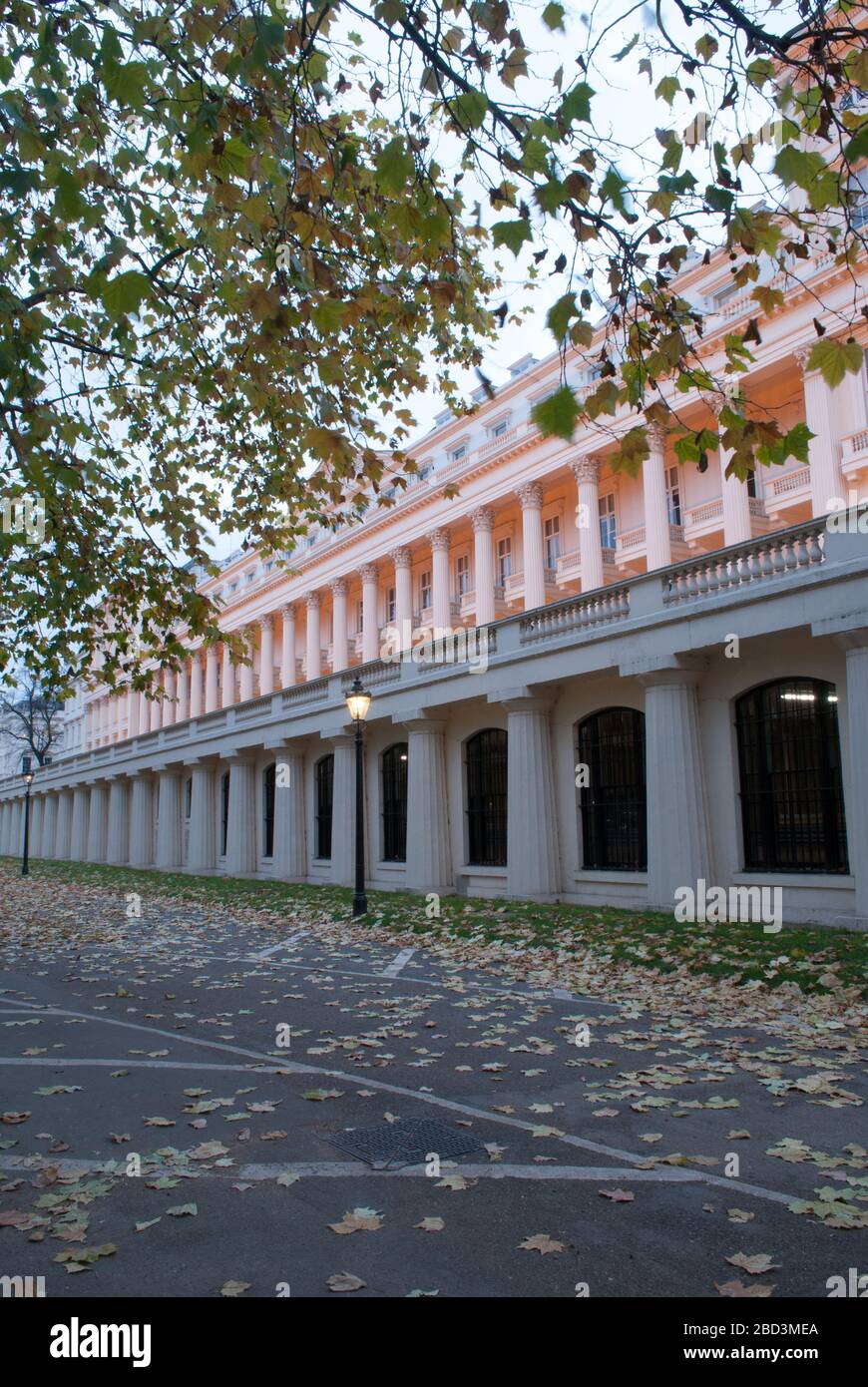 Neo-Classical Architecture Stucco Front St. James Park Carlton House ...