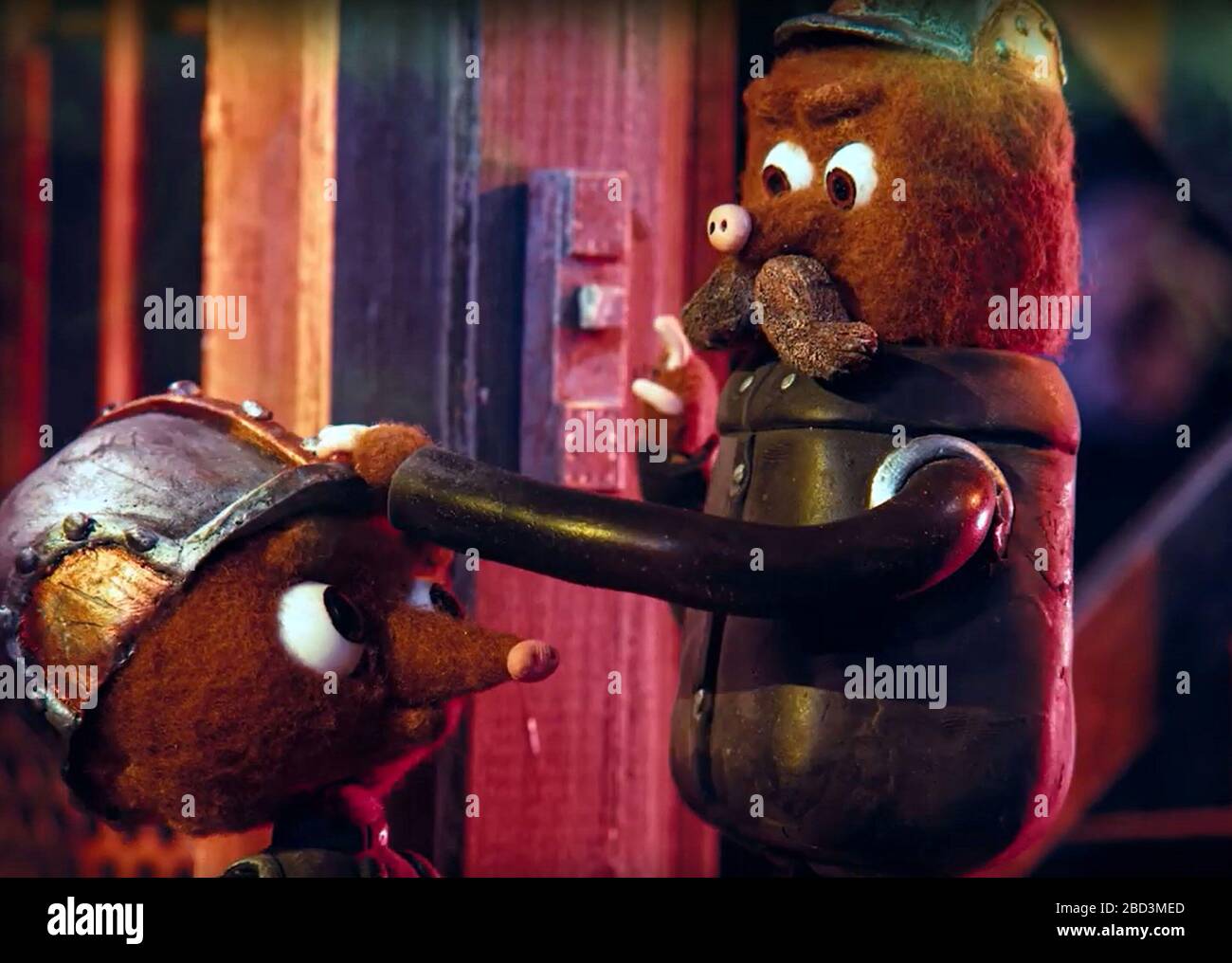 STRIKE, from left: Mungo Morrison (voice: Lizzie Waterworth), Garth ...