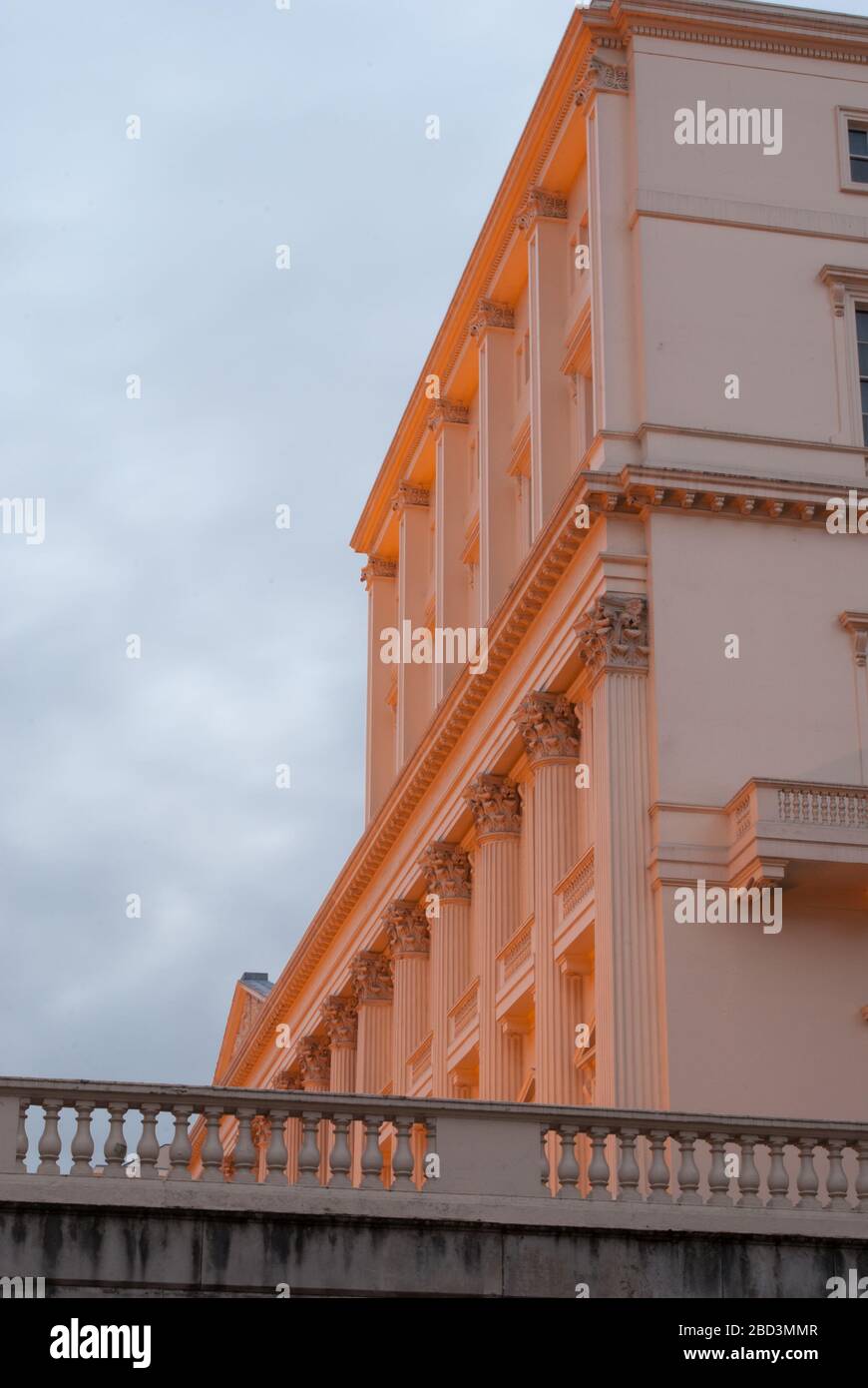 Neo-Classical Architecture Stucco Front St. James Park Carlton House ...
