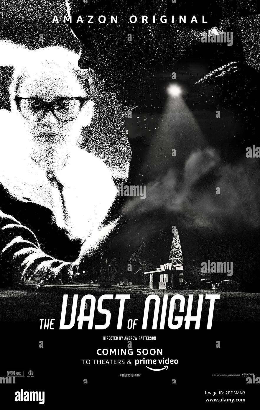 THE VAST OF NIGHT, advance poster, from left: Sierra McCormick, Jake ...