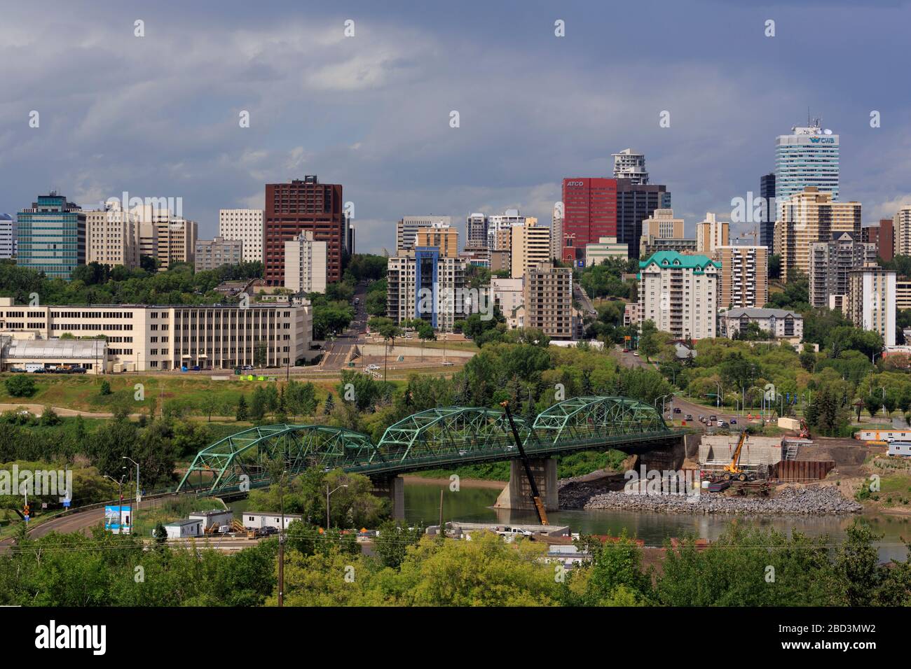 Edmonton skyline alberta hi-res stock photography and images - Alamy