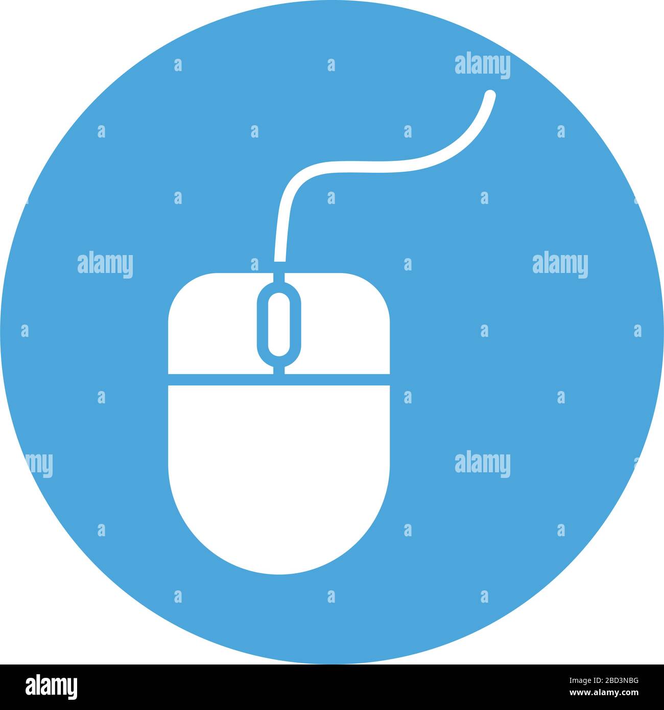 mouse hardware block style icon Stock Vector Image & Art - Alamy