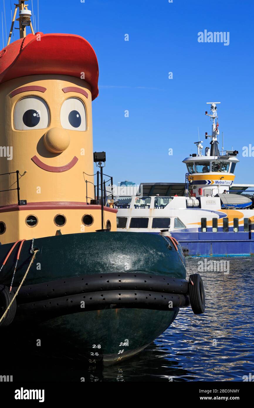 Theodore Tugboat, Chebucto Landing, Halifax, Nova Scotia, Canada Stock ...