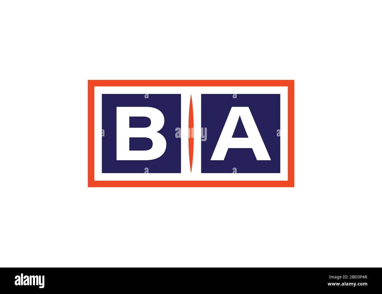 B A Initial Letter Logo design vector template, Graphic Alphabet Symbol ...
