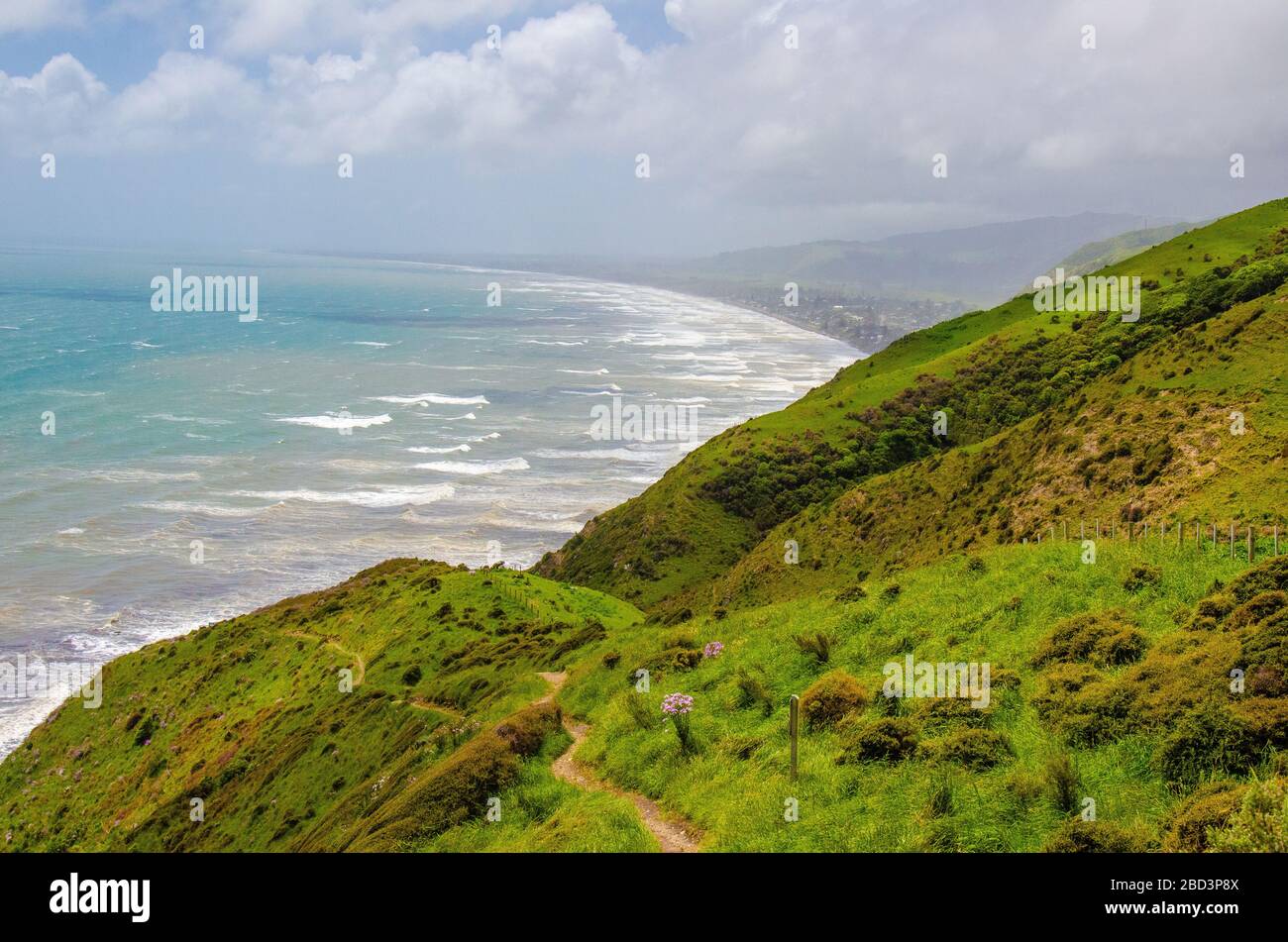 Paekakariki escarpment hi-res stock photography and images - Alamy