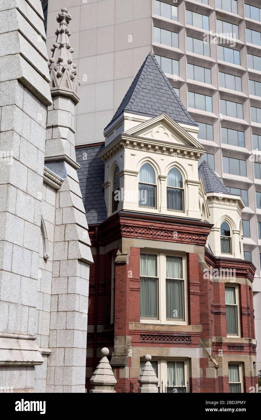 Glebe House, Spring Garden Road, Halifax, Nova Scotia, Canada Stock ...