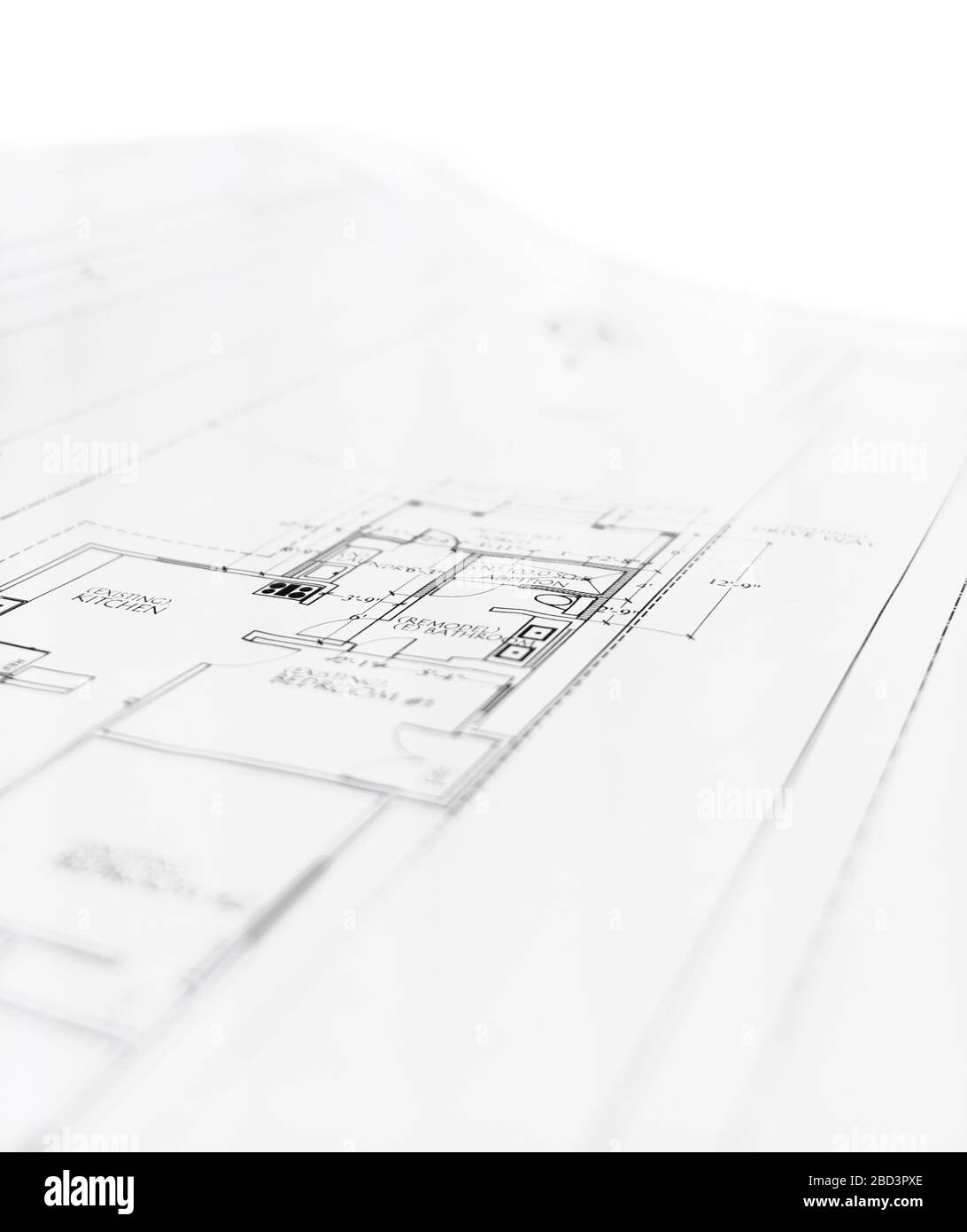 Floor plan drawing hi-res stock photography and images - Alamy