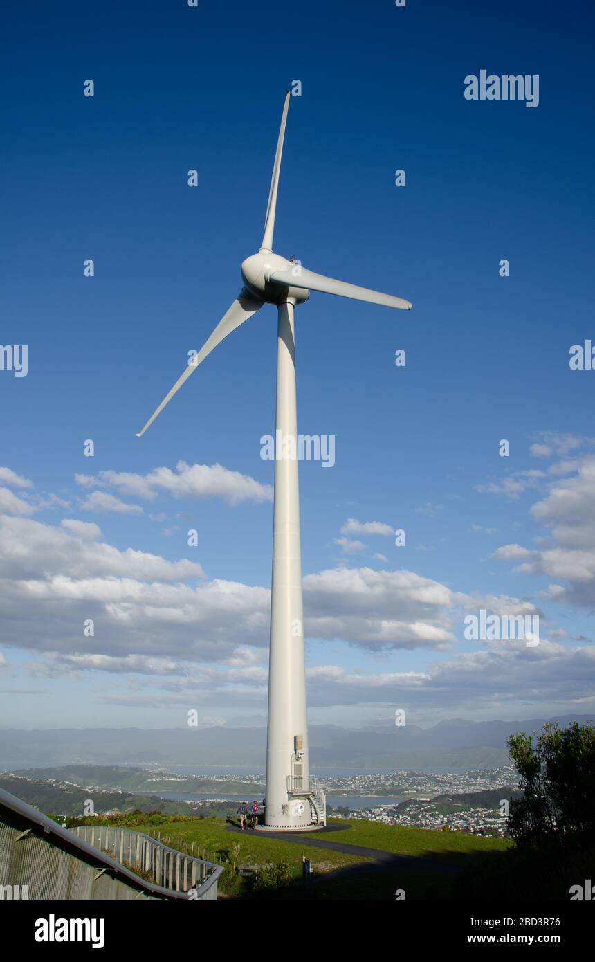 Wellington Wind Turbine High Resolution Stock Photography and Images ...