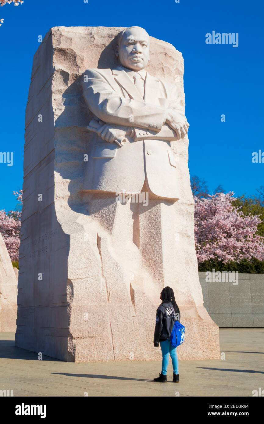 Washington DC – April 3, 2019: Martin Luther King Jr. Memorial is ...