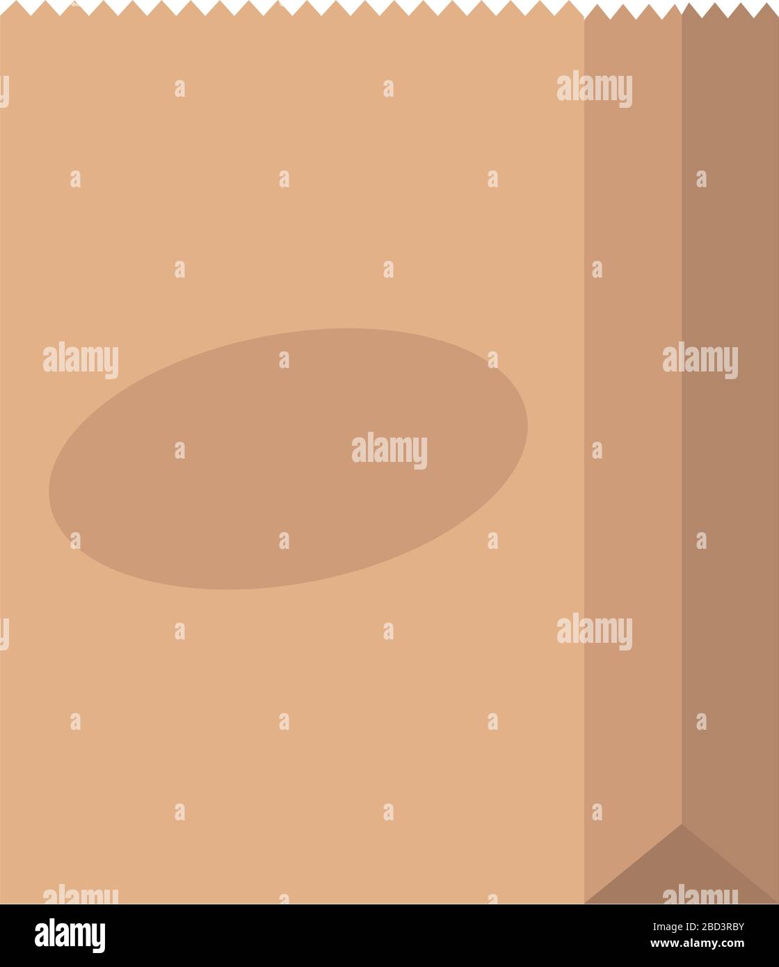 bag paper package isolated icon Stock Vector Image & Art - Alamy