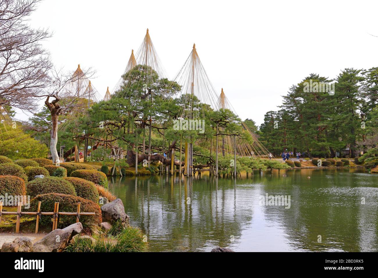 Kenroku-en located in Kanazawa, Ishikawa, Japan, one of the Three Great ...