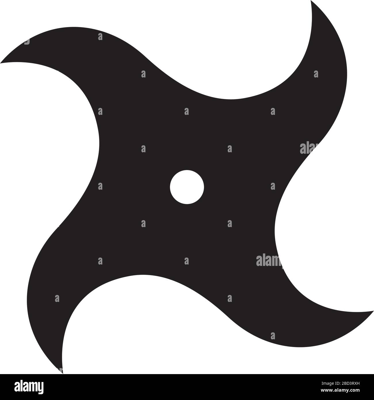 Shuriken vector vectors hi-res stock photography and images - Alamy