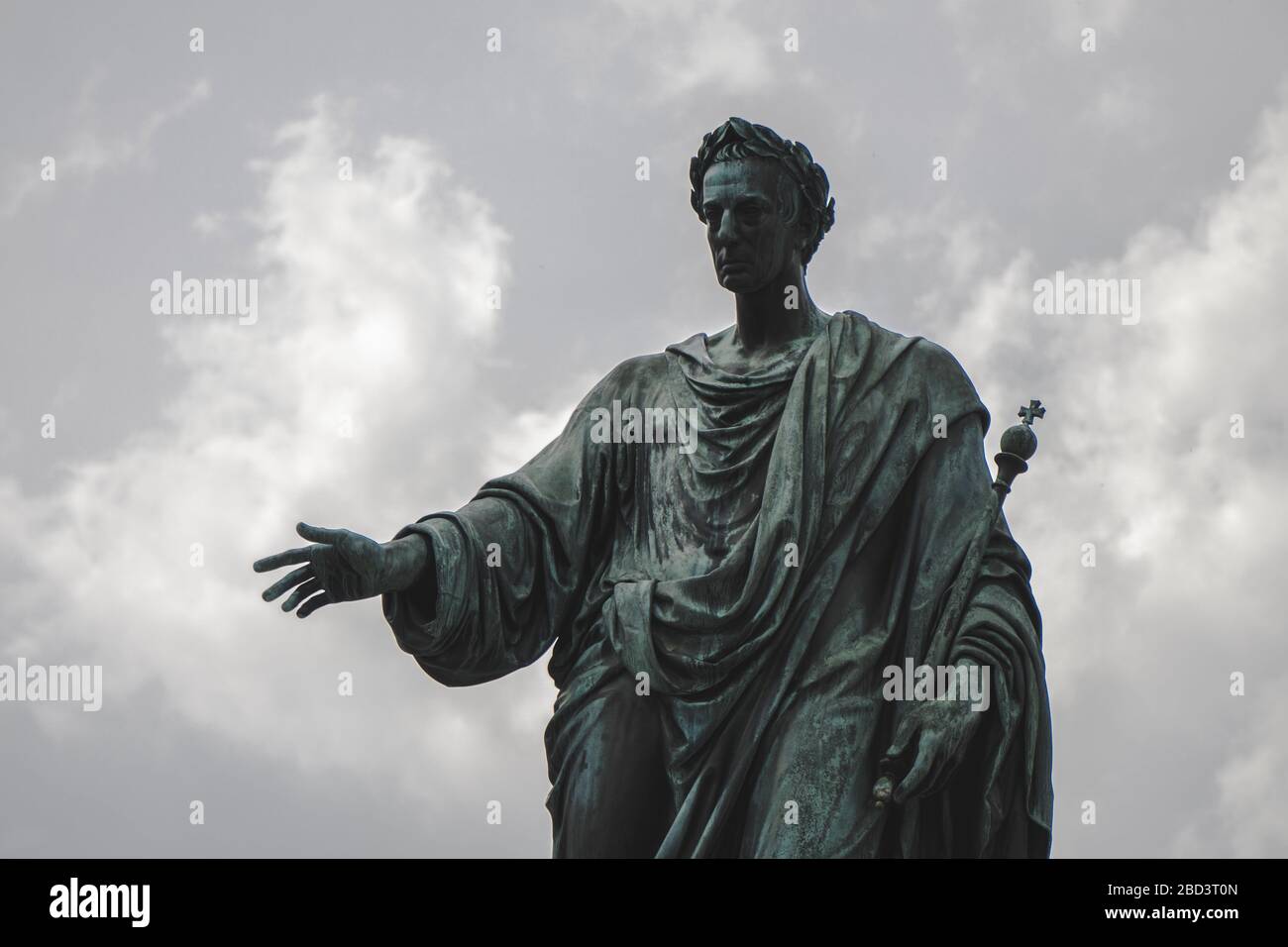 The historic centre of Vienna is rich in beautiful architecture Stock ...