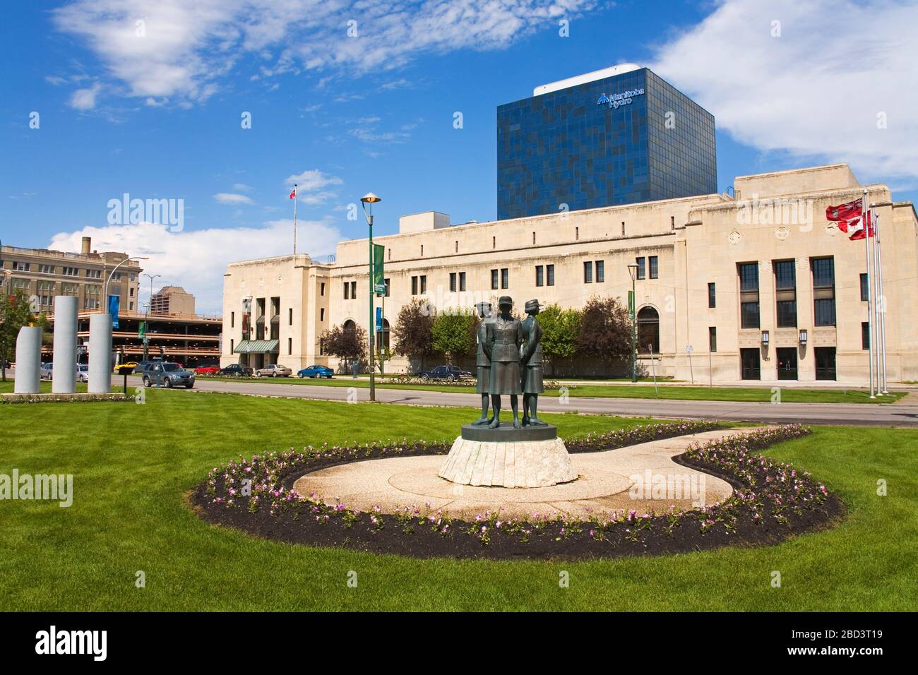 British Commonwealth Women's Memorial in Memorial Park, Winnipeg ...