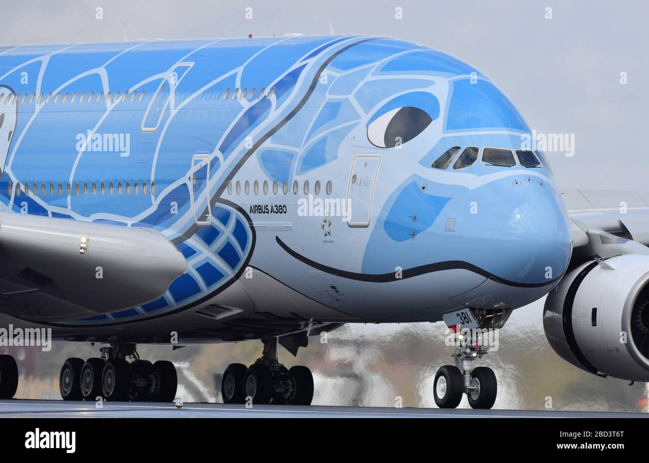 ANA's first A380 to land at Narita Airport for the first time on March ...