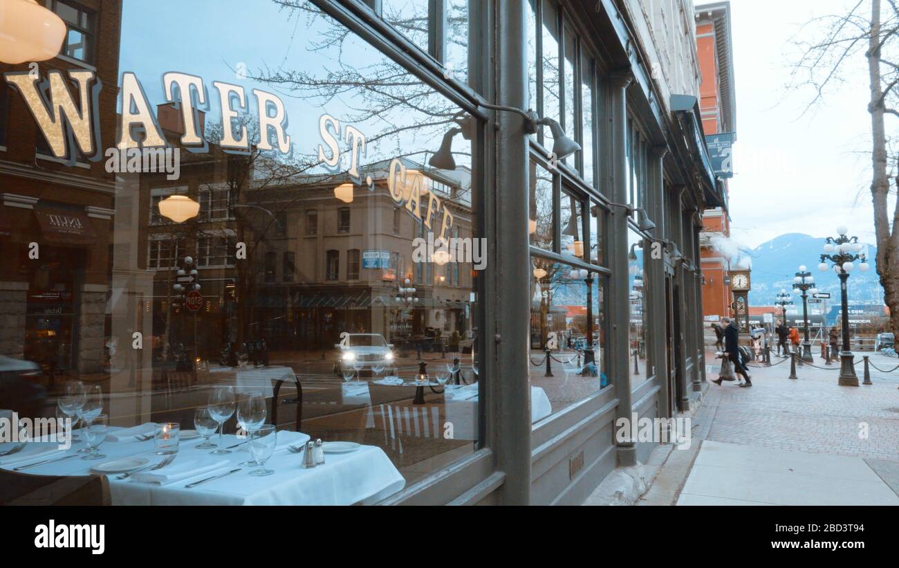 Water Street Cafe in Vancouver - VANCOUVER, CANADA - APRIL 11, 2017 ...