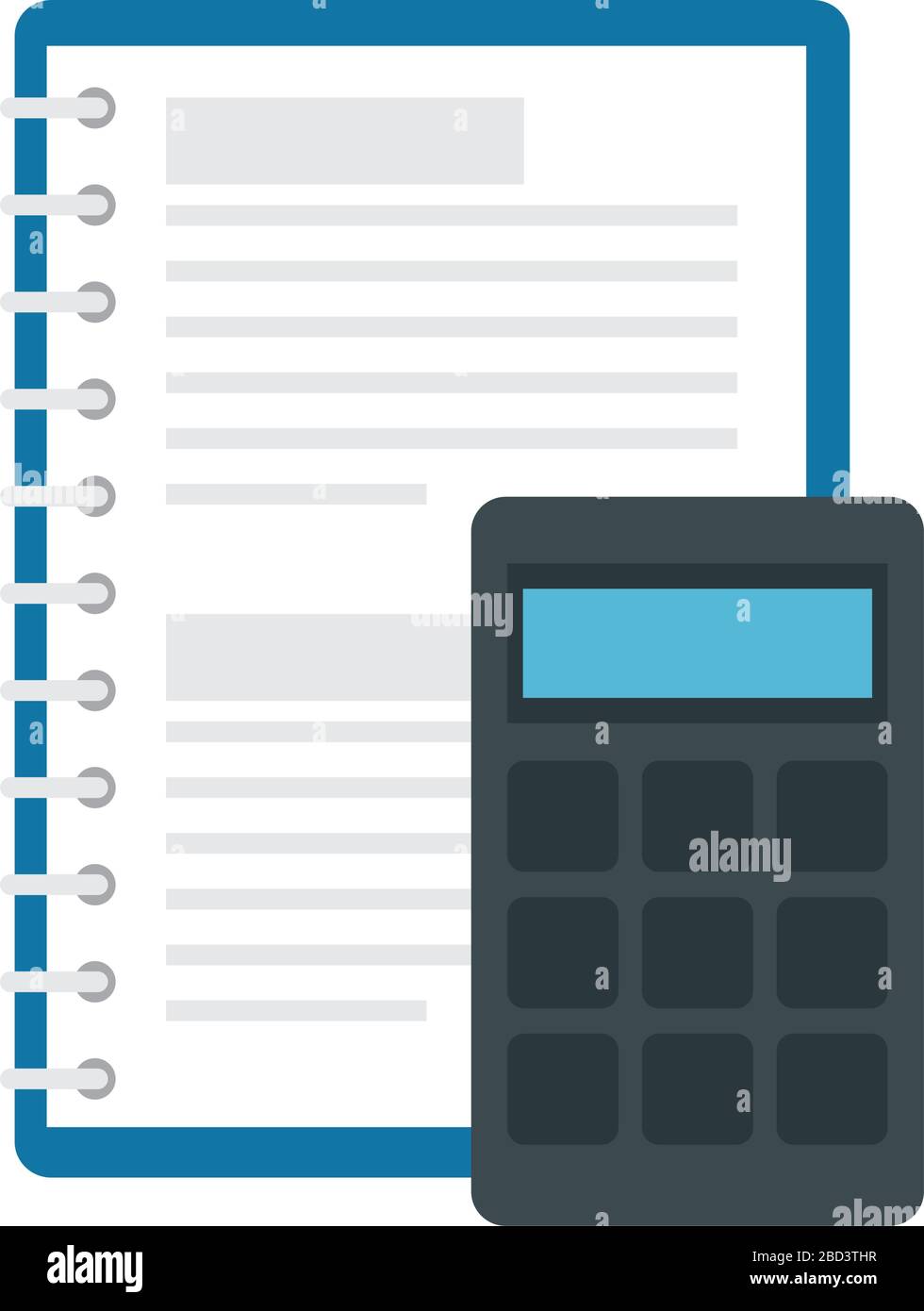 Maths notebook Cut Out Stock Images & Pictures - Alamy