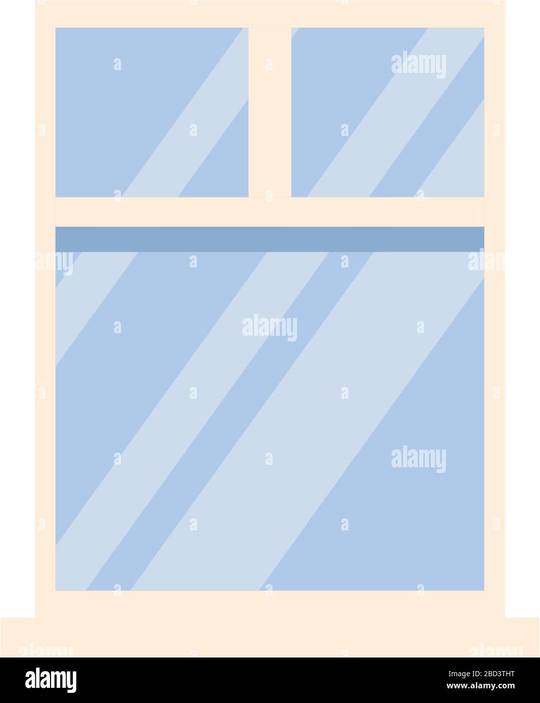 window house closed isolated icon Stock Vector Image & Art - Alamy