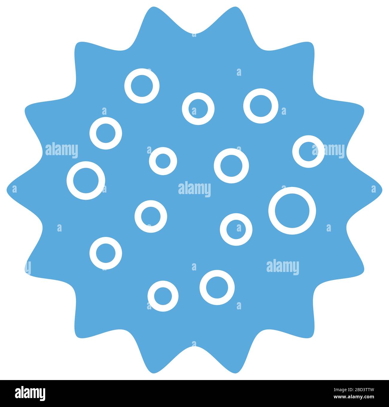 Virion microscopic particle virus Stock Vector Images - Alamy