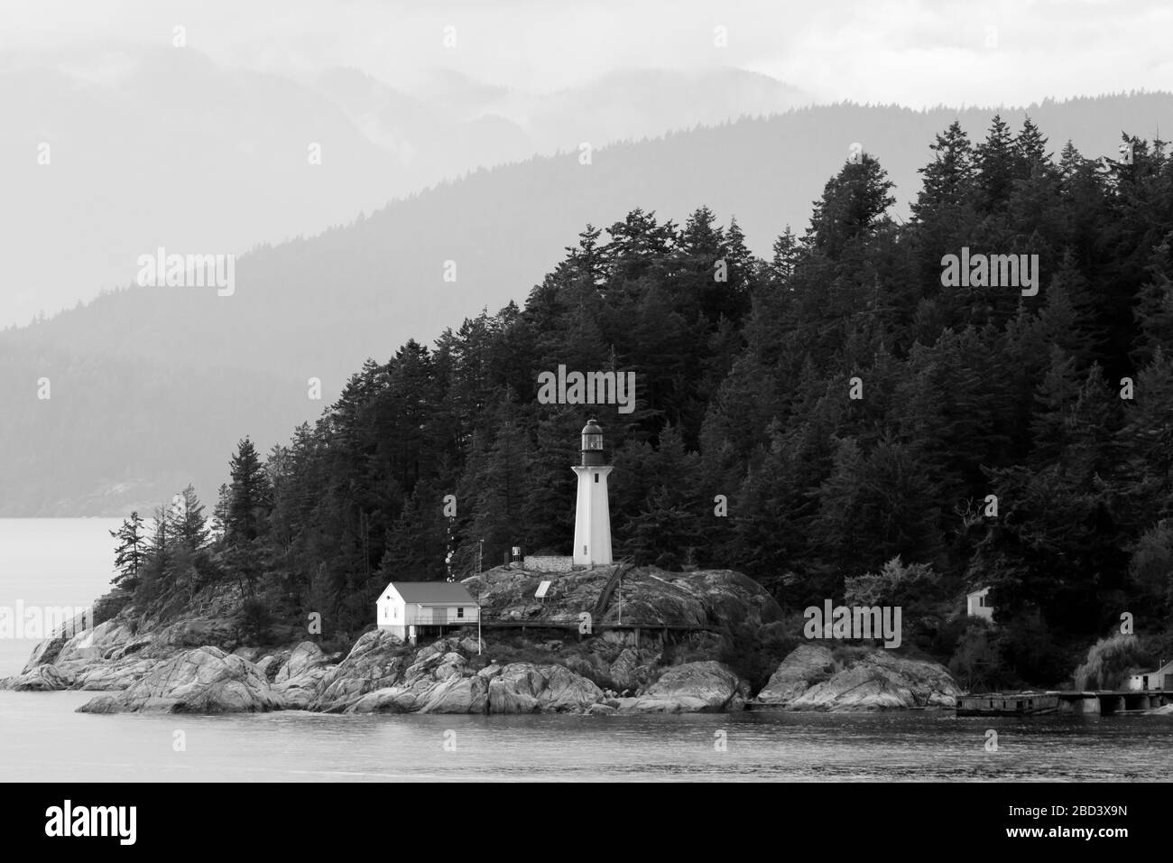 Point Atkinson Lighthouse, Vancouver, British Columbia, Canada Stock ...