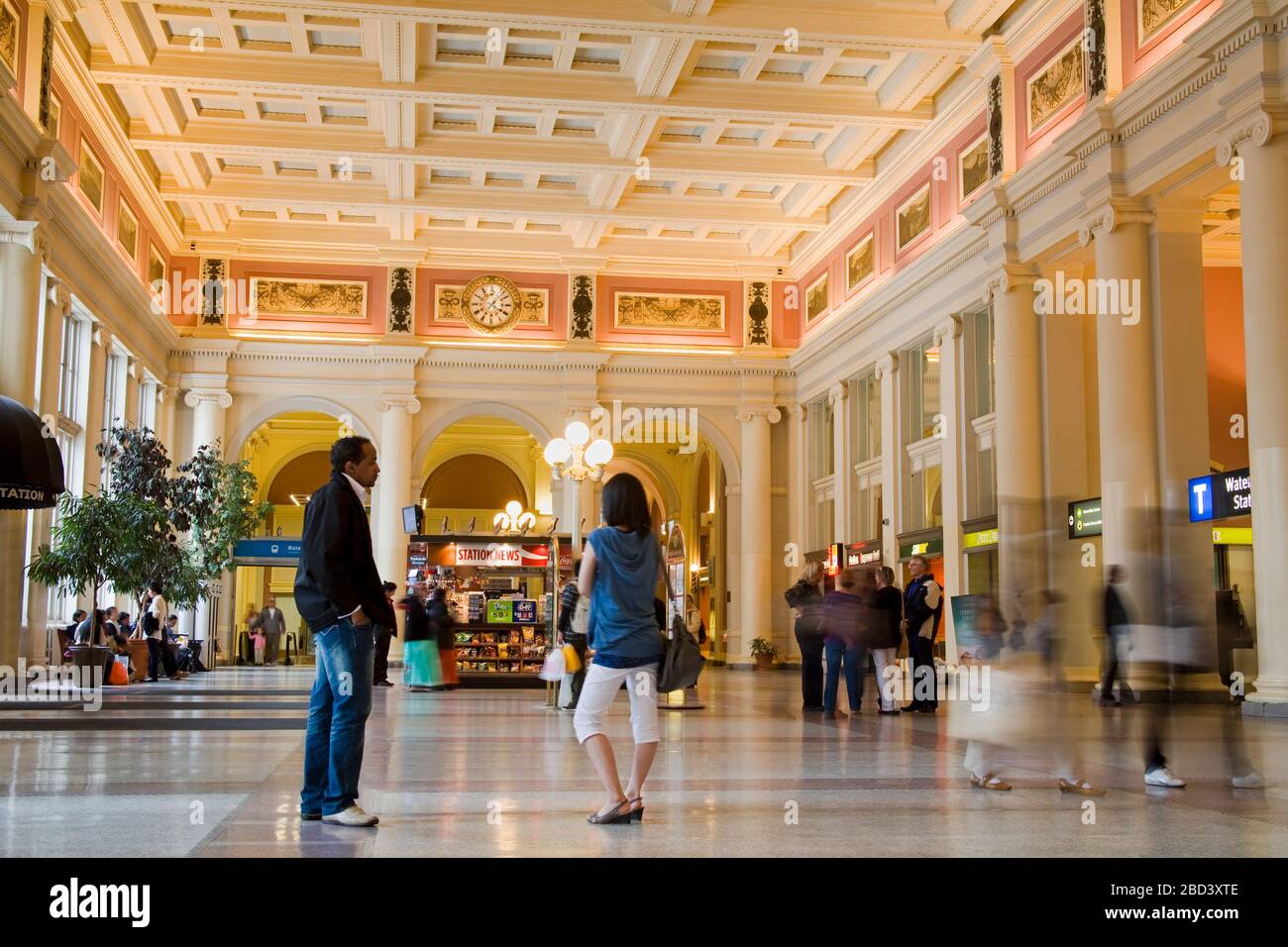 Waterfront Station, Vancouver, British Columbia, Canada, North America ...