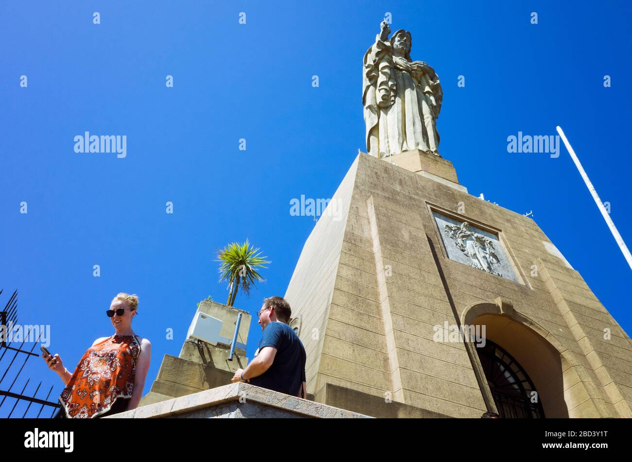The Sagrado Corazon Statue High Resolution Stock Photography and Images ...