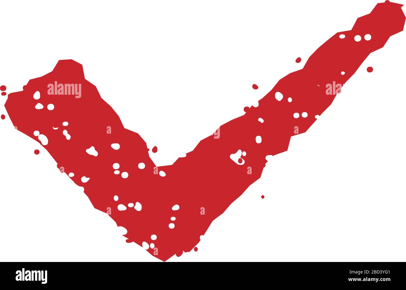 rubber stamp icon (check mark Stock Vector Image & Art - Alamy