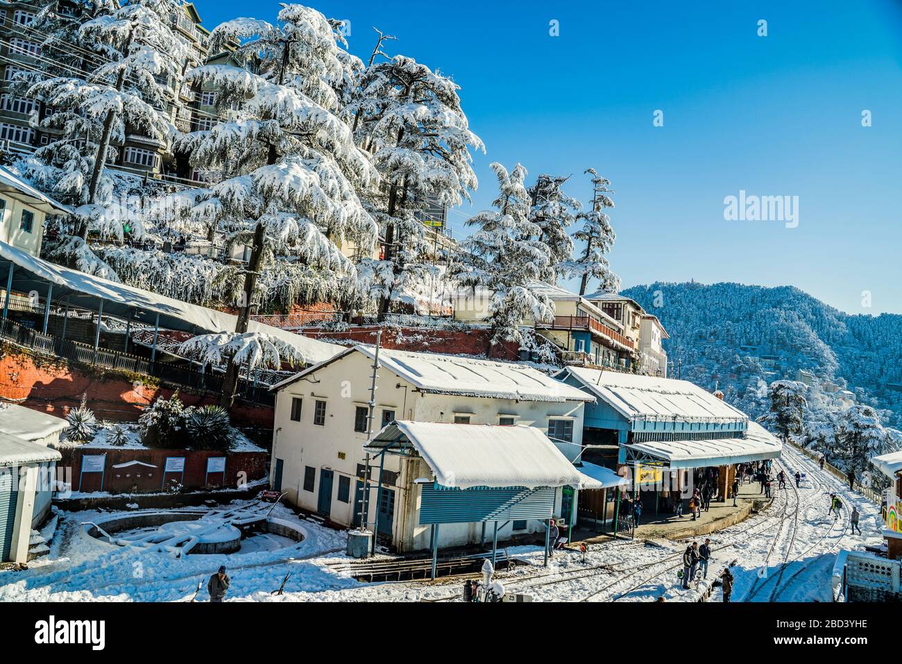 Indian hill railway hi-res stock photography and images - Alamy