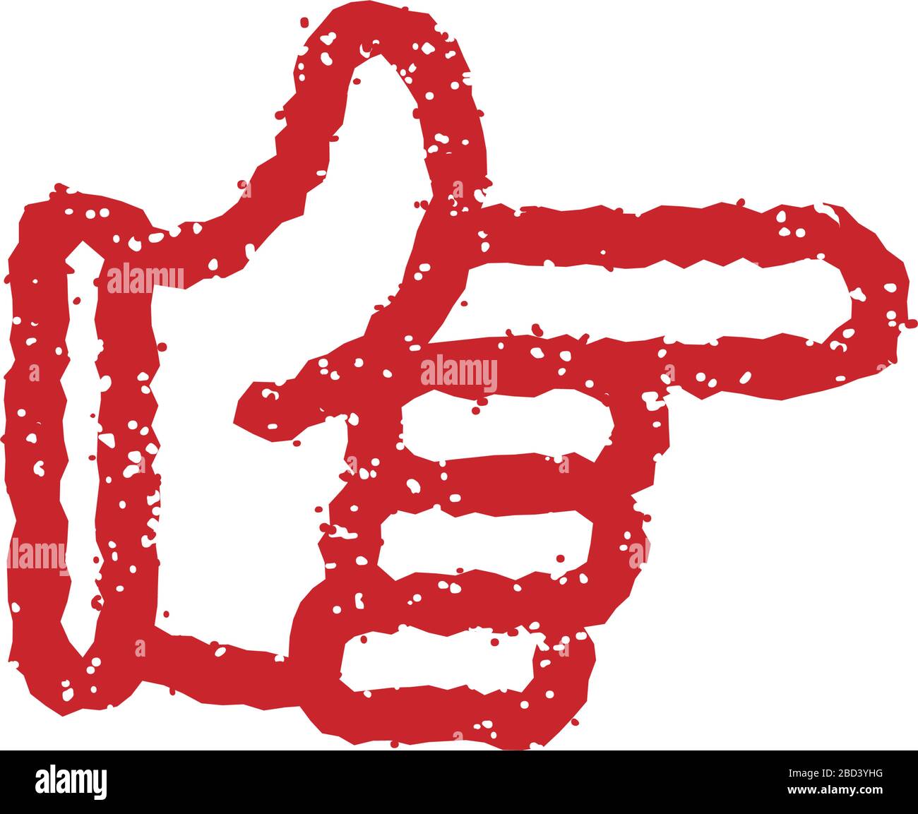 Simple hand stamp hi-res stock photography and images - Alamy