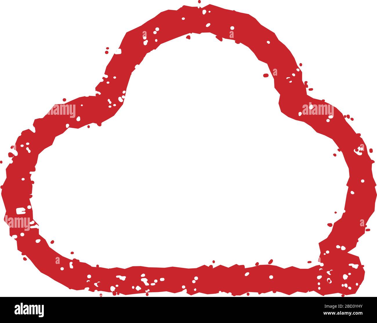 rubber stamp icon ( cloud , cloudy day Stock Vector Image & Art - Alamy