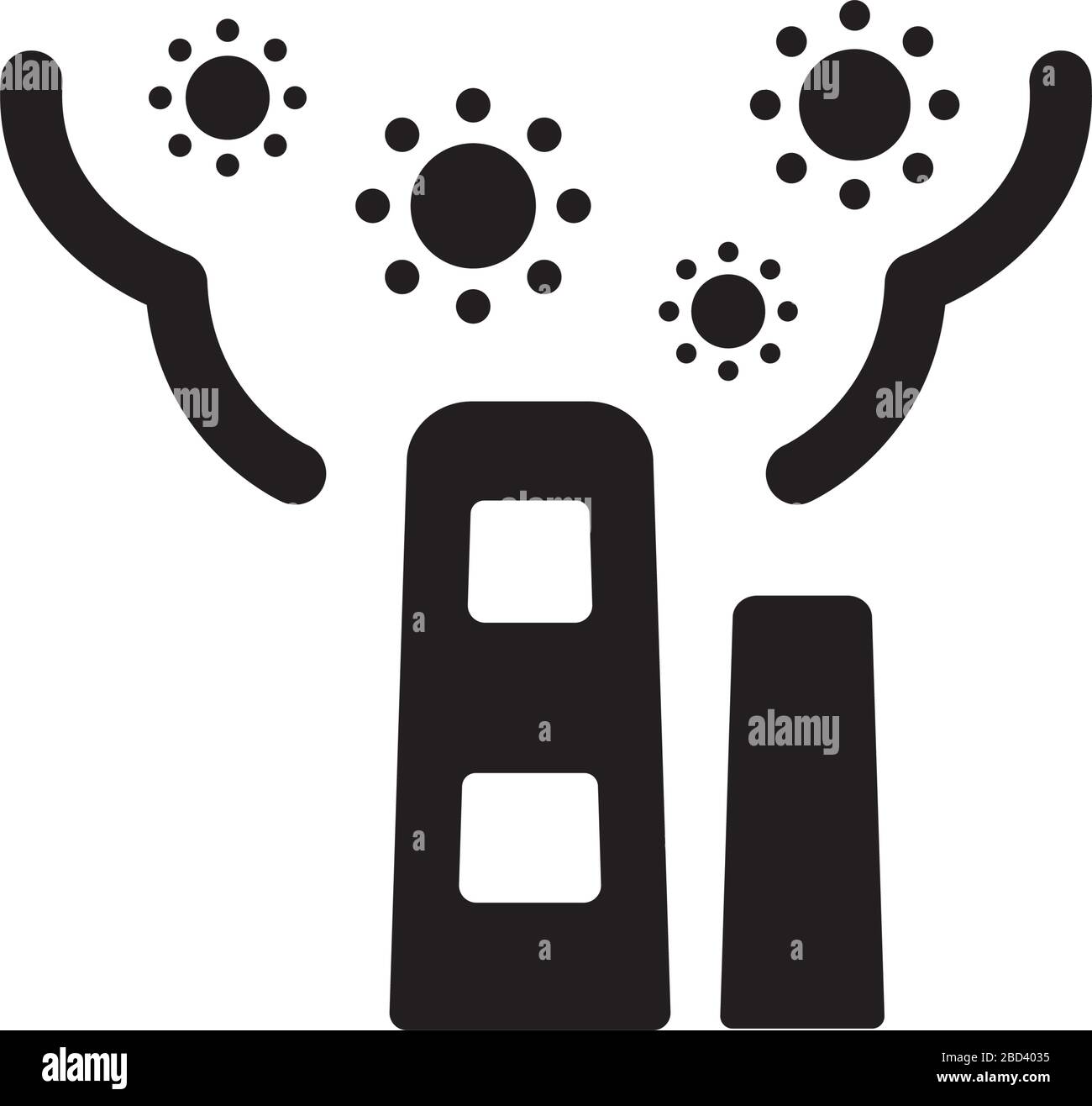 Air pollution smog dust Black and White Stock Photos & Images - Alamy