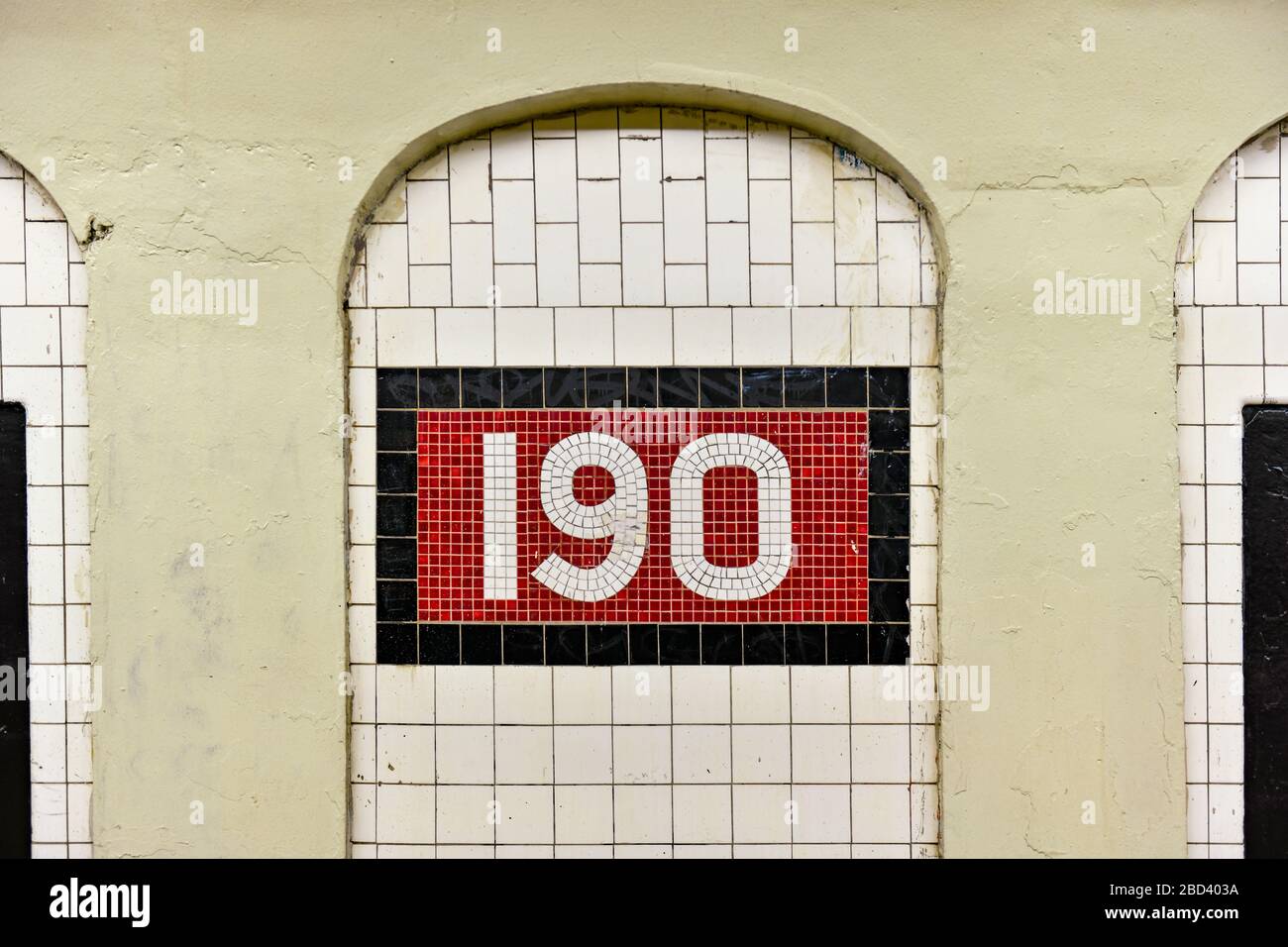 190th street hi-res stock photography and images - Alamy