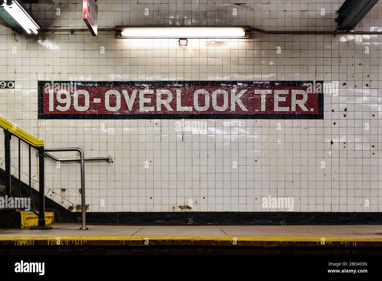 190th street hi-res stock photography and images - Alamy