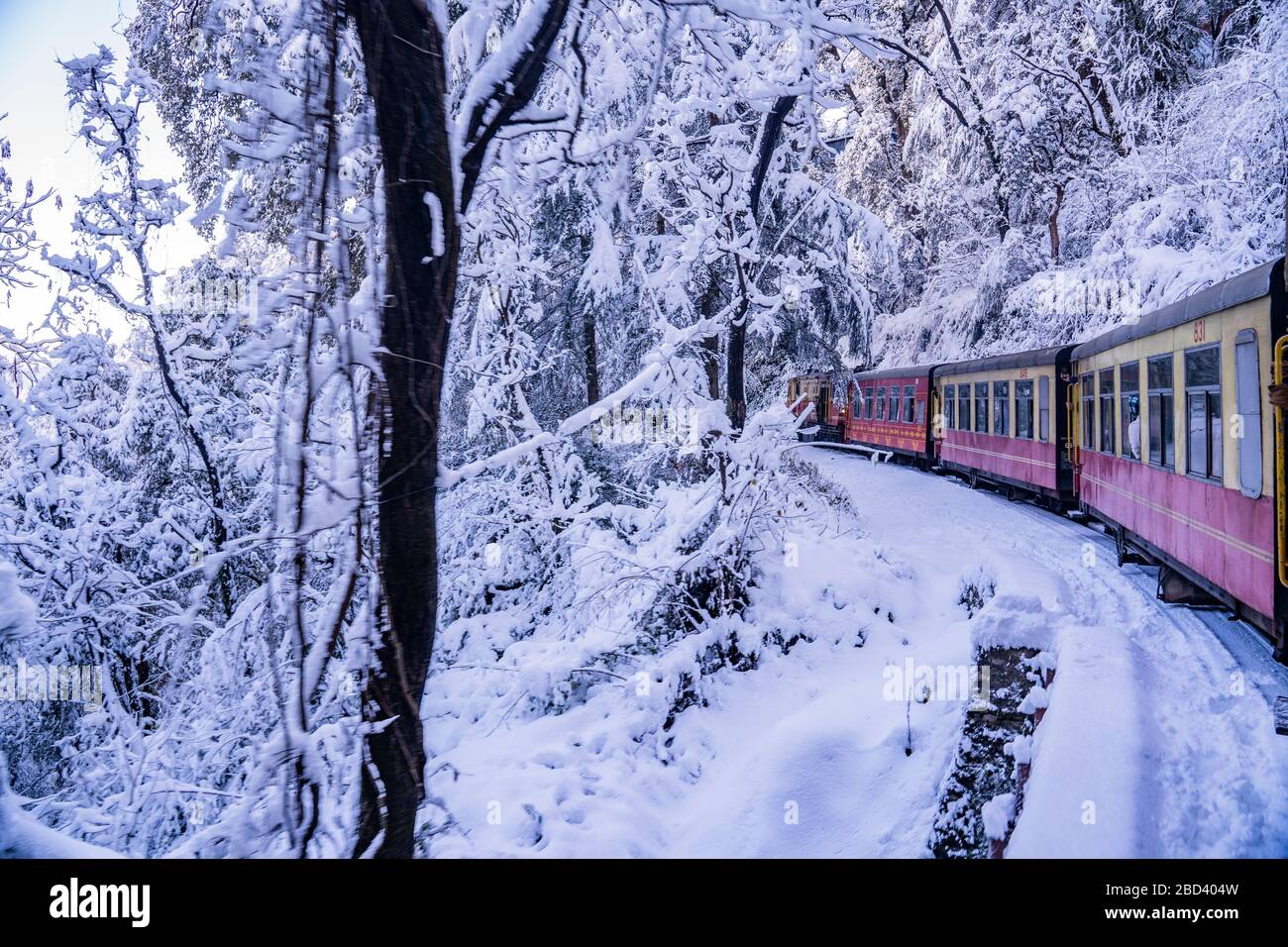 Simla rail car hi-res stock photography and images - Alamy