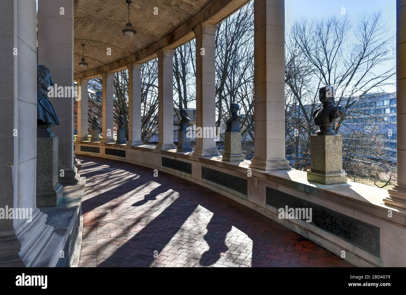 Hall of Fame for Great Americans at the Bronx Community College in New ...