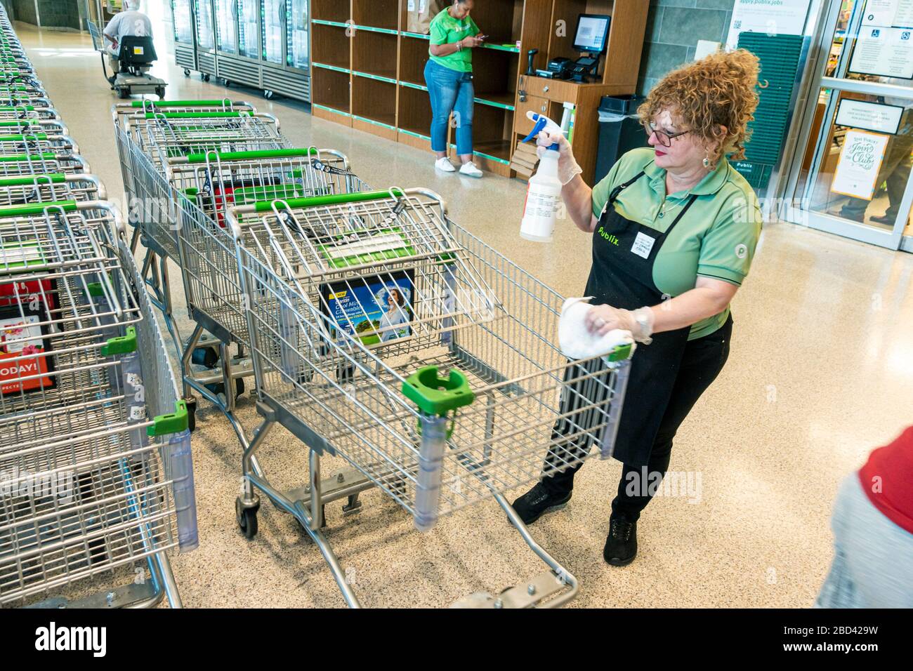 Florida Miami Beach North Beach Publix grocery store supermarket food ...