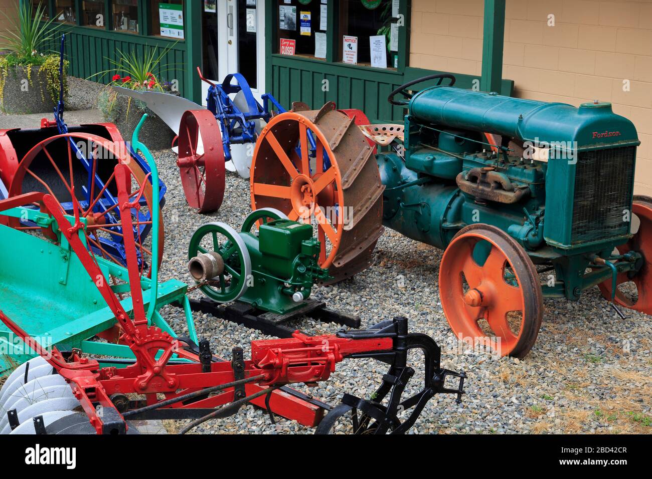 B. C. farm Museum, Fort Langley, Vancouver region, British Columbia ...