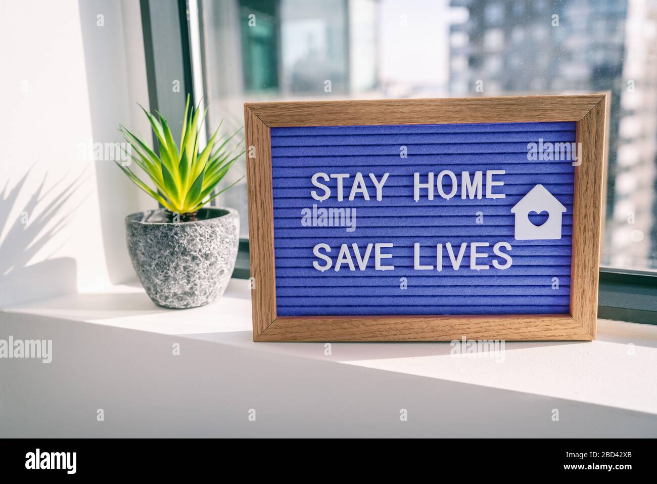 COVID-19 Coronavirus STAY HOME SAVE LIVES viral social media message ...