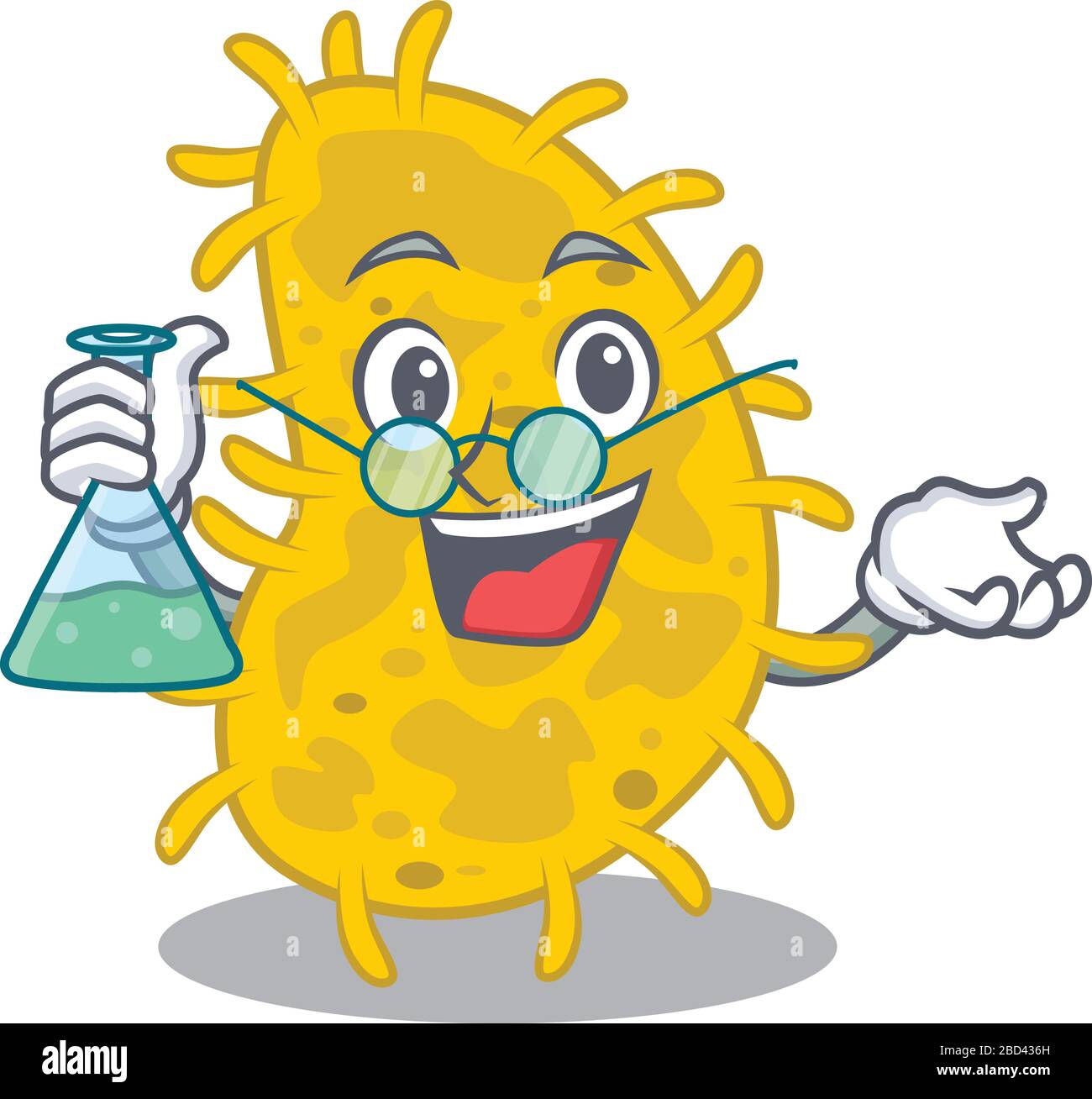 Scientist working with cells Stock Vector Images - Alamy