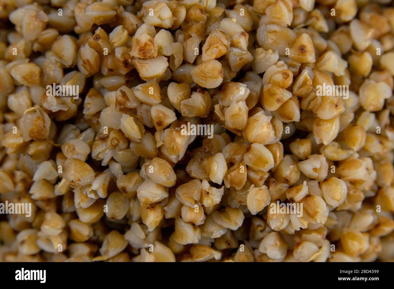 Buckwheat pattern close up. Buckwheat texture Stock Photo - Alamy