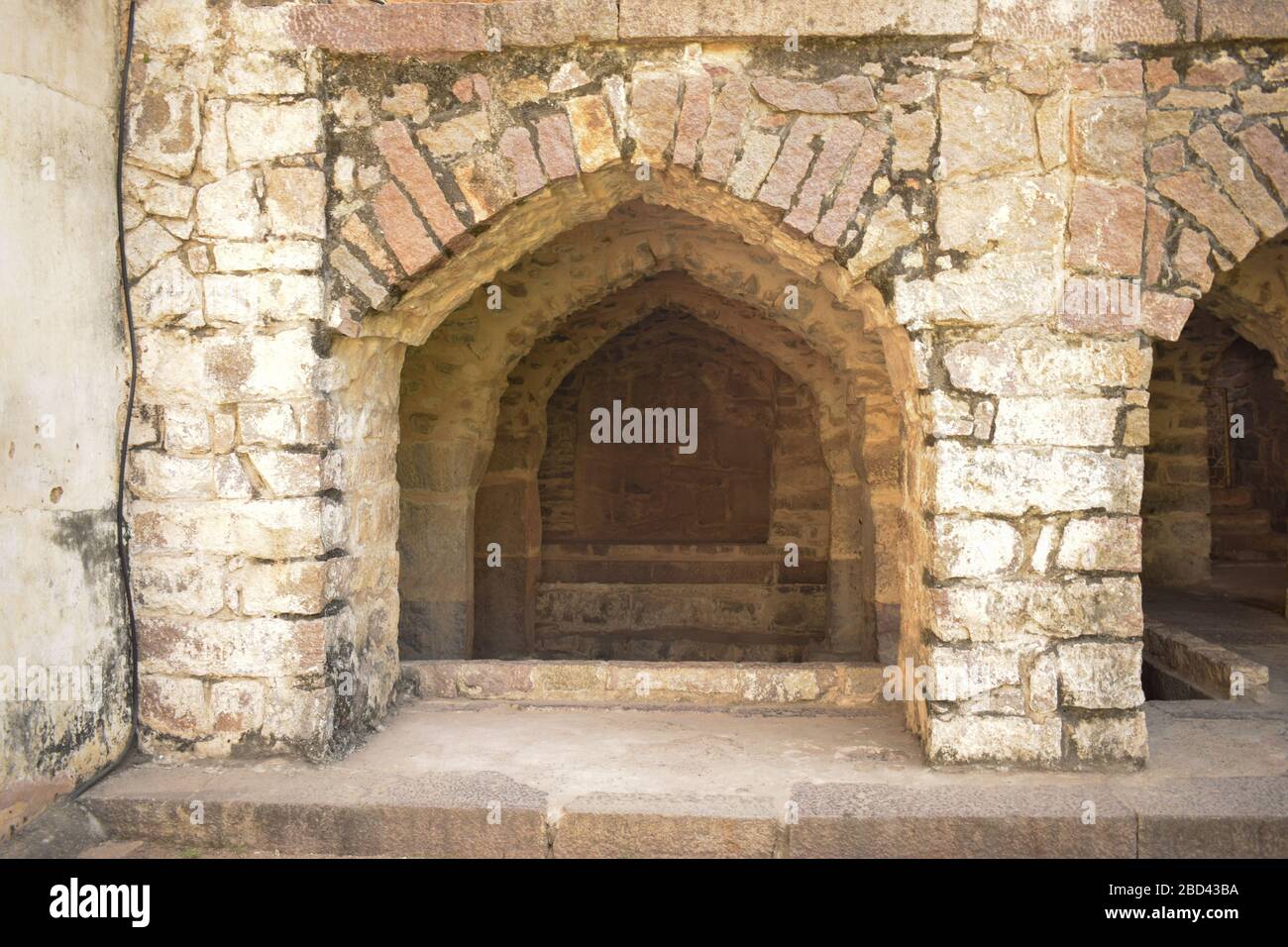 Beautiful Architecture Of Corridor At An Ancient Historical Seven Tombs ...