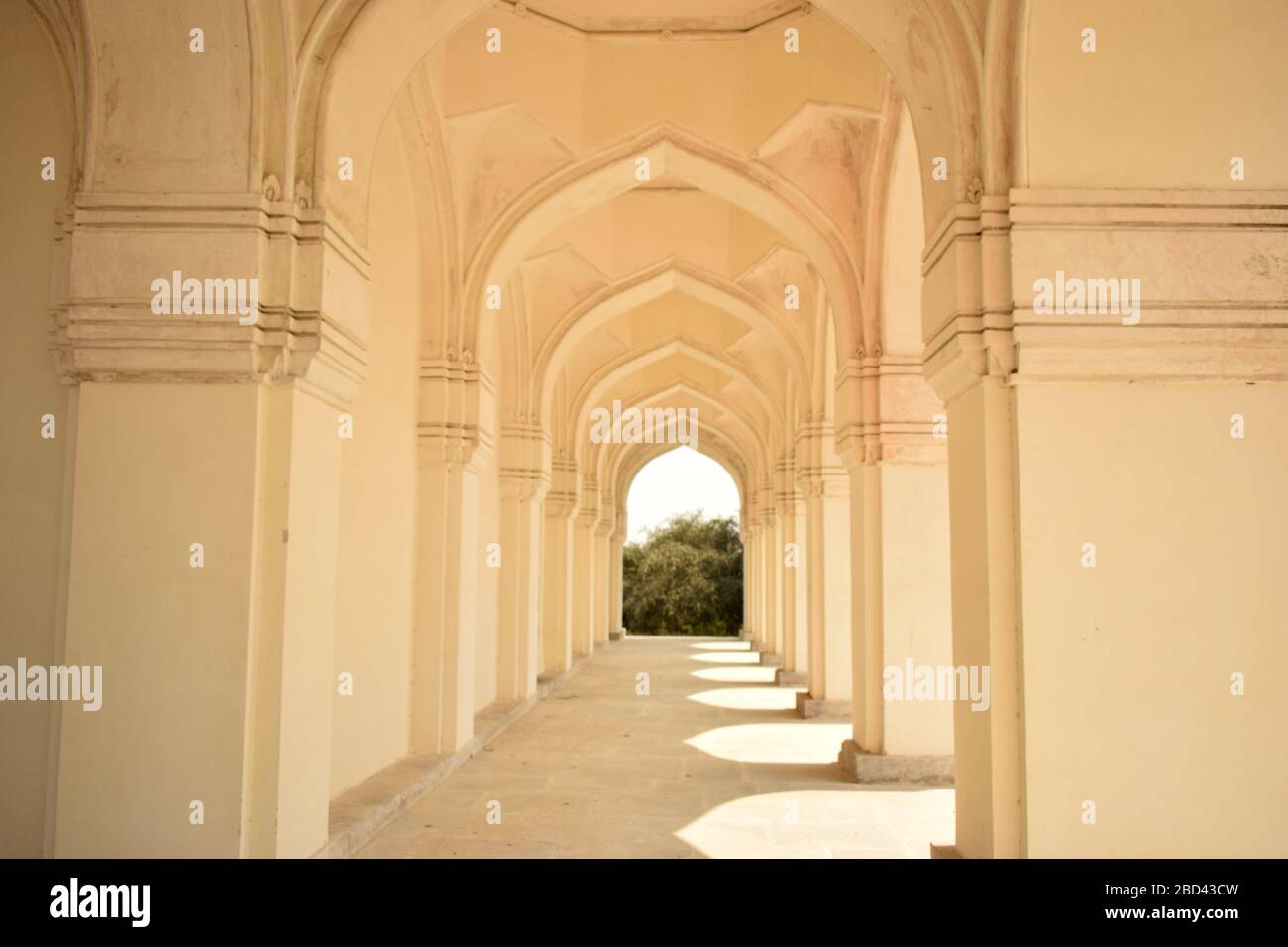 Beautiful Architecture Of Corridor At An Ancient Historical Seven Tombs ...