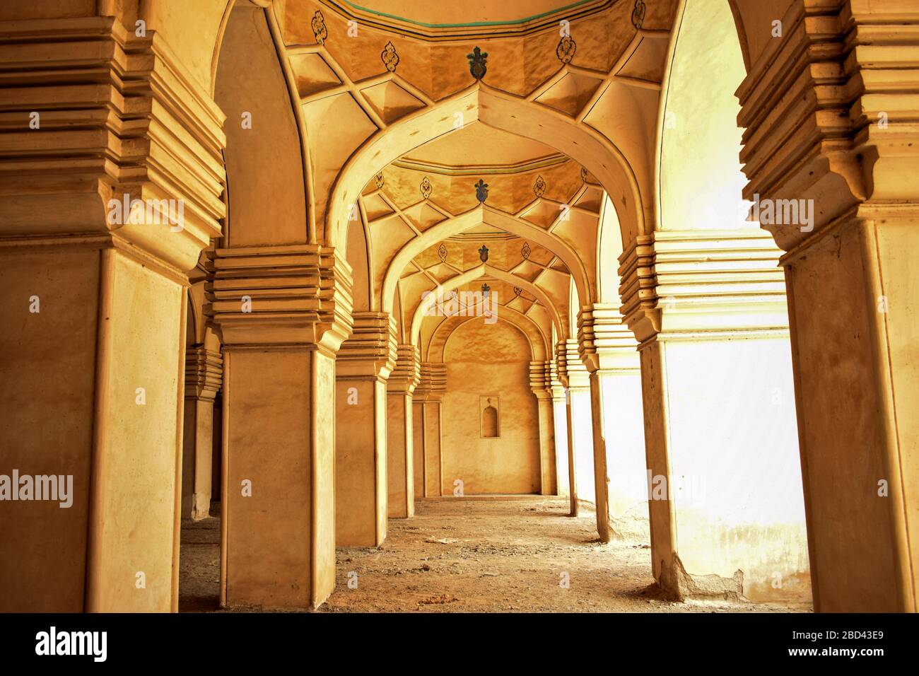 Sultan Seven Qutub Shahi Rulers of Hyderabad Seven Tombs Corridor Stock ...