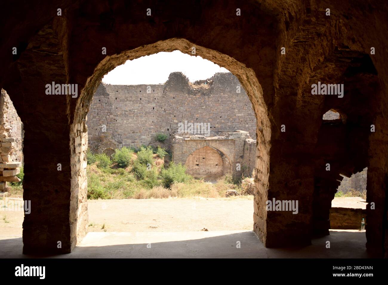 Beautiful Architecture Of Corridor At An Ancient Historical Seven Tombs ...