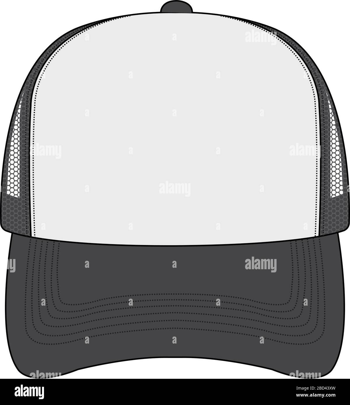 Trucker hats Stock Vector Images - Alamy