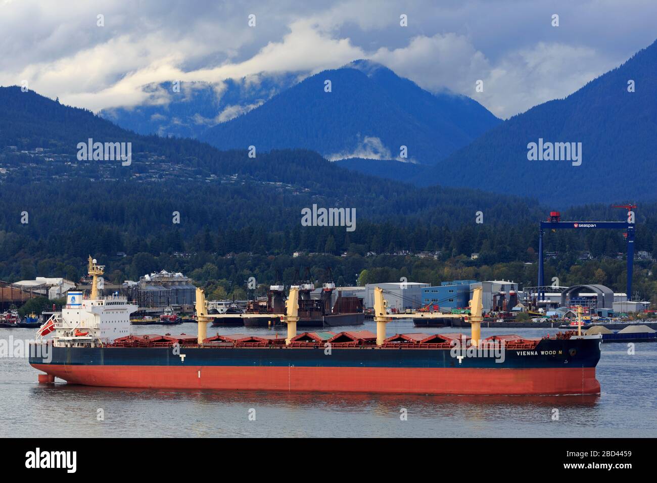 Burrard inlet ship hi-res stock photography and images - Alamy